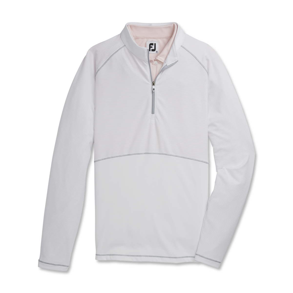 Footjoy Ladies Half-Zip Ribbed Mid Layer #27652 | Bonaventure Discount Golf